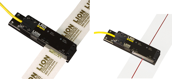 SENTRONIC AG | Lion Precision LRD Label sensors Tear Tape and Splices
